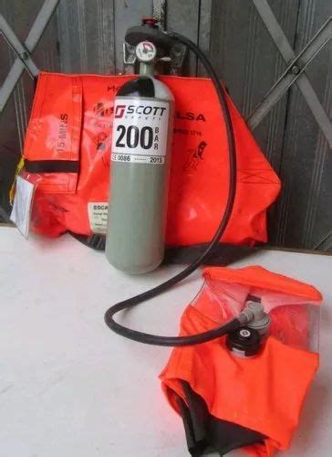 Mild Steel Eebd Elsa Scott For Emergency Use Volume Of Cylinder 200