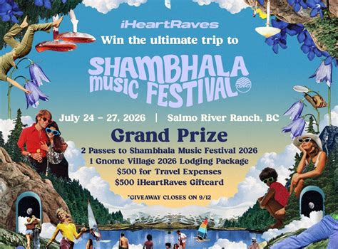 Win The Ultimate Trip To Shambhala 2026