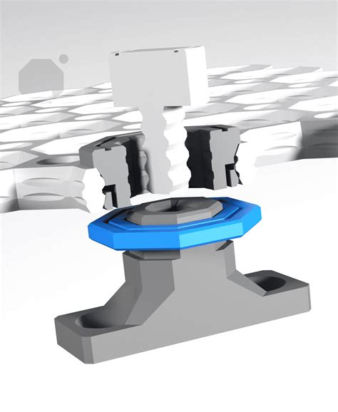 8 Mm Dual Vhb Tape Bolt Lock Mount 3d Model By Multiboard On