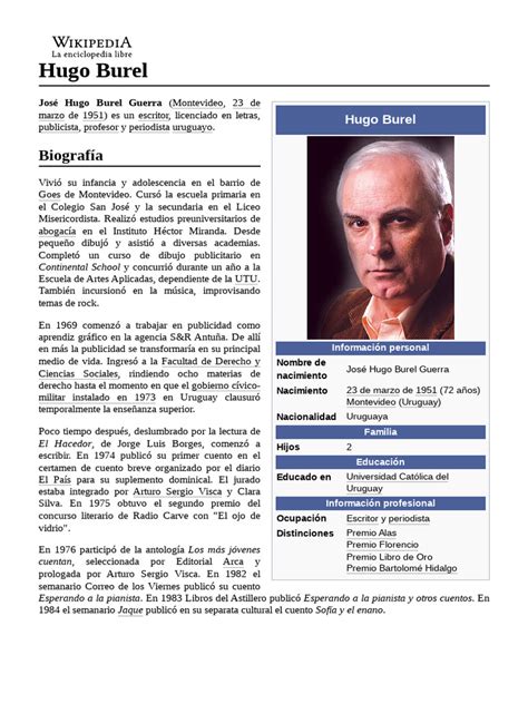 Hugo Burel Pdf