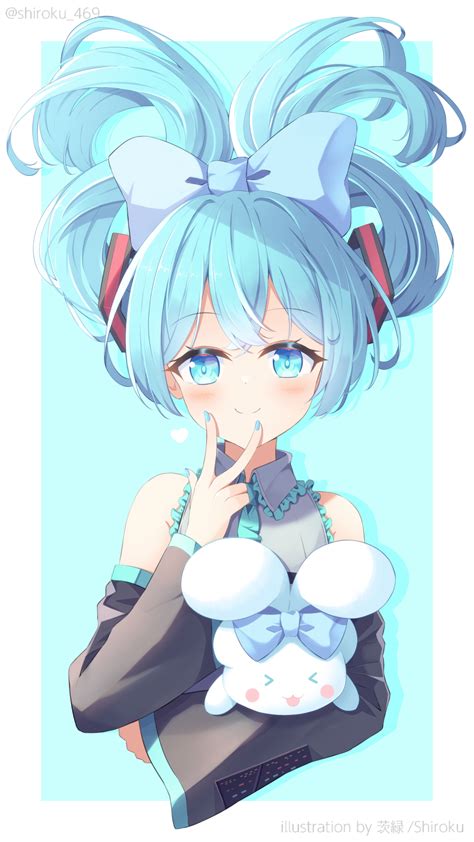 Shi6kurutto Cinnamiku Cinnamoroll Hatsune Miku Fuwa Fuwa Cinnamoroll Sanrio Vocaloid