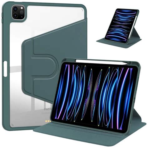 360 Stand Case For Ipad Pro 11 2024 Pro 13 Air 11 Air 6 Inch 2024 Acrylic Fall Protection Sleeve