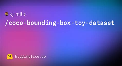Cj Mills Coco Bounding Box Toy Dataset · Datasets At Hugging Face