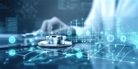 Modern Technology Intelligent Medical Renderings Premium Ai Generated