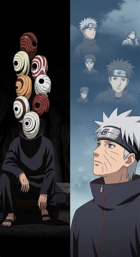 The Hidden Leaf In Naruto Obito Wears Different Masks Facebook