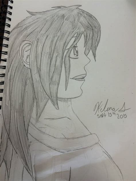 Anime Side Profile By Smileskittlez On Deviantart