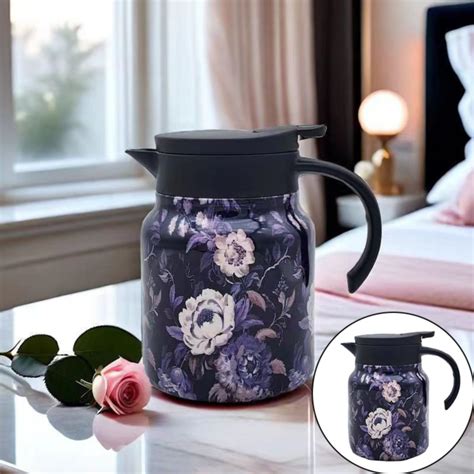 Yangee Tea Pot Vintage Floral Pattern Tea Pot In Infuser Insulated Tea