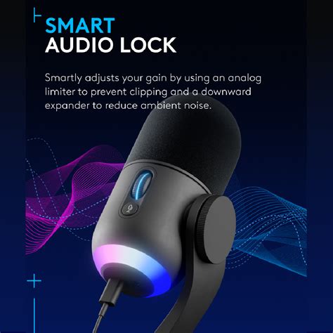 Logitech G Yeti GX Dynamic RGB Gaming Microphone with LIGHTSYNC ไมโครโฟนเกมมง ไมค USB สำหรบ