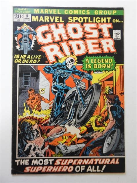 Marvel Spotlight 5 1972 Fn Condition First Appearance Of The Ghost