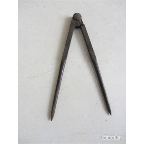 Compas Dartisan En Acier Forgé 19e Siècle Objets Divers 13293193