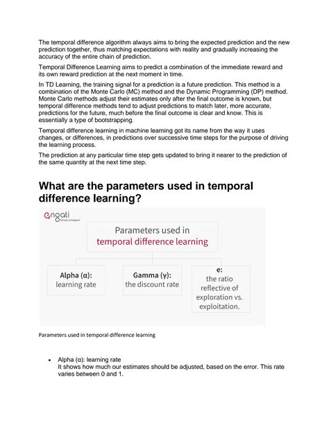 Solution Temporal Difference Learning Studypool