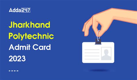 Jharkhand Polytechnic Admit Card 2023 Direct Link To Download Hall Ticket