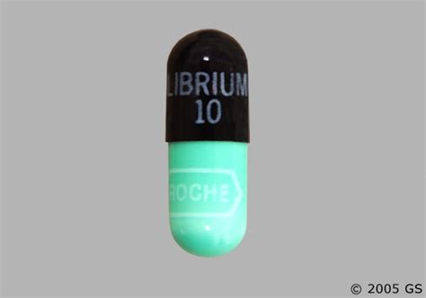 Librium Oral Capsule 10mg Drug Medication Dosage Information