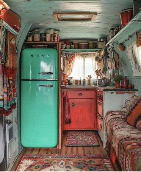 Pin By Karen Mcelrath On Turquoise And Teal Hippie Camper Vintage