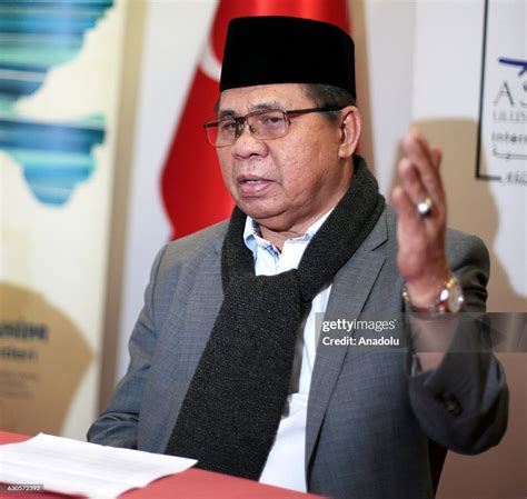 Moro Islamic Liberation Front Chairman Murad Ebrahim Speaks To The News Photo Getty Images