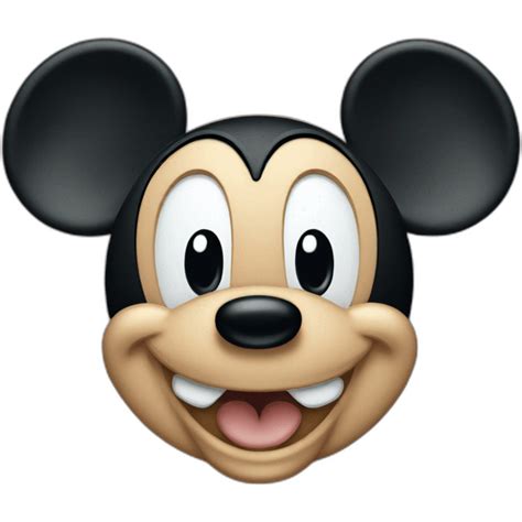 Mickey Mouse Emoji Mickey Mouse Emoji