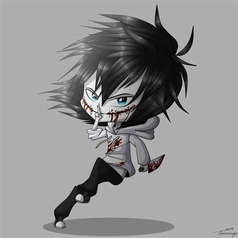 Jeff The Killer Anime Chibi Carino 🄼ɪᴅɴɪɢʜᴛ ʟᴀᴅʏ