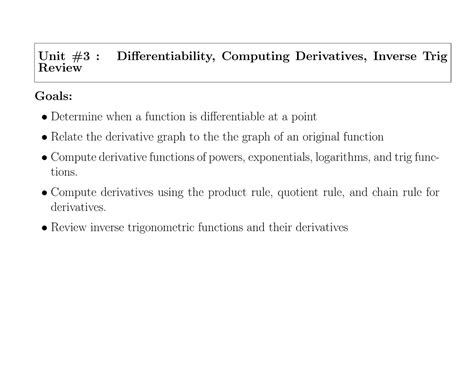Notes 03 A Math 121 Unit 3 Differentiability Computing