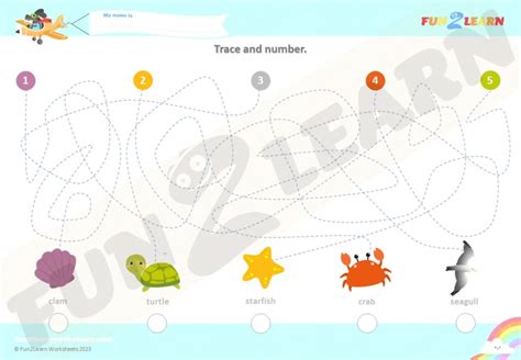 The Sailor Went To Sea Cocomelon Free Tracing Worksheet Fun2learn
