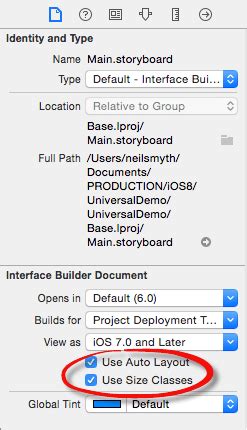Using Size Classes To Design Universal IOS User Interfaces Techotopia