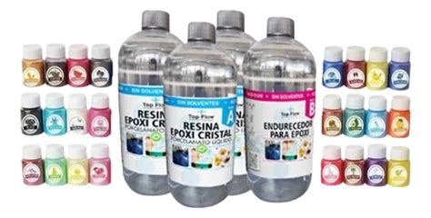 Kit Todo Color Mica Pisos And Mesadas Resina Epoxi Ecopint