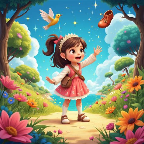 El Cuento De Los Zapatos Mágicos De Lucía ~ Historias De Cuentilandia