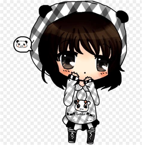 Chibi Anime Panda Girl