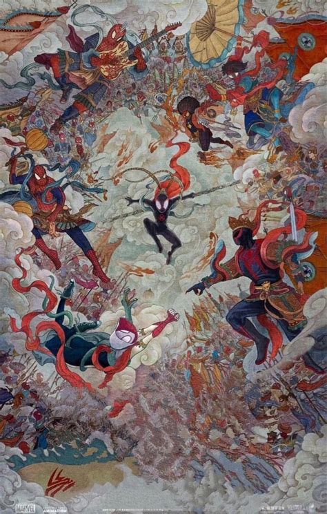 Chaos In Heaven Arte De La Araña Arte Del Hombre Araña Spider Man