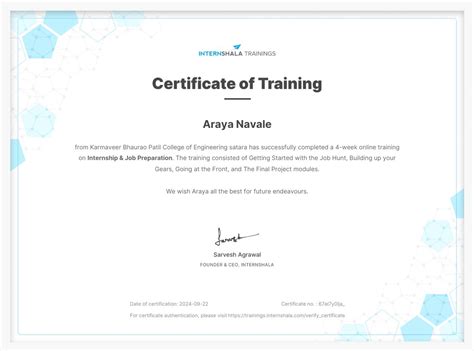 Careerpreparation Jobhunt Internshippreparation Internshalatrainings Araya Navale