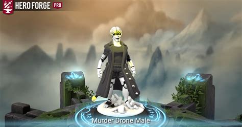 Murder Drone Male Made With Hero Forge