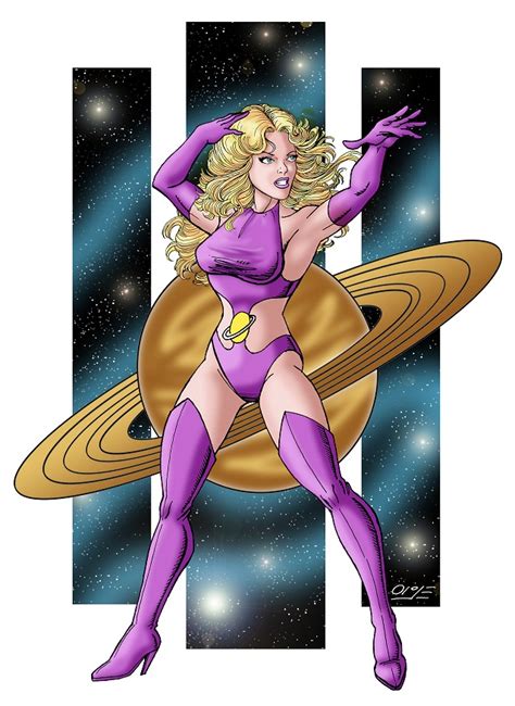 Alex Garcia Saturn Girl Legion Of Super Heroes