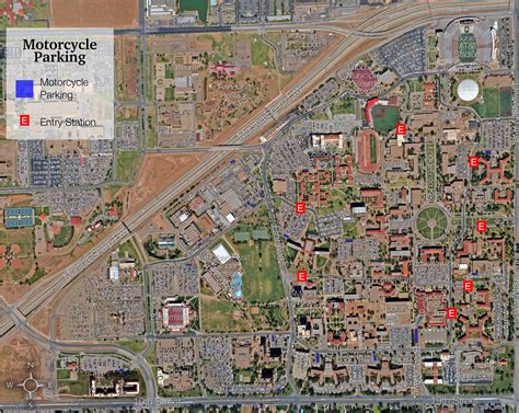 Motorcycle Parking Transportation And Parking Services Ttu