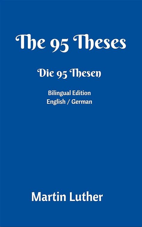 95 Theses List
