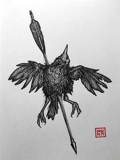 How To Draw A Dead Bird Easy