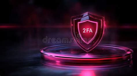 Red Shield With Letter F Symbolizing Digital Security Online Safety