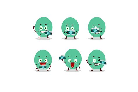 Green Baloon Photographer Graphic By Kongvector2020 · Creative Fabrica