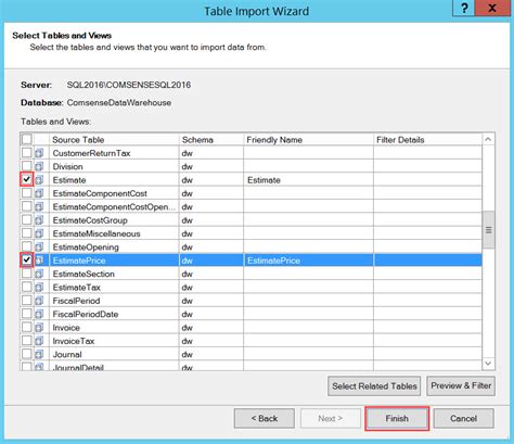 Connecting Excel To The Comsense Data Warehouse Database Comsense Help Center