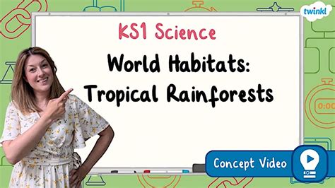 World Habitats Tropical Rainforests Ks1 Science Concept Video
