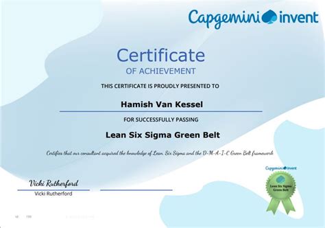 Leansixsigma Hamish Van Kessel