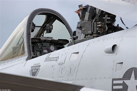 Cockpit Of A 10c Thunderbolt Ii 81 0956dm Usaf At Riat 2015