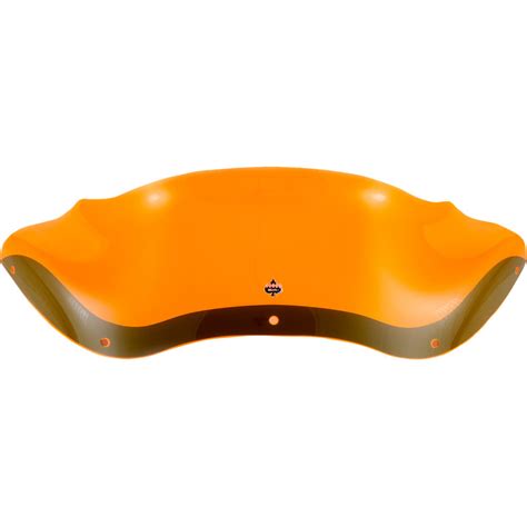 Klock Werks Kolor Flare Windshield 8in Orange Ice Fltr Forever Rad