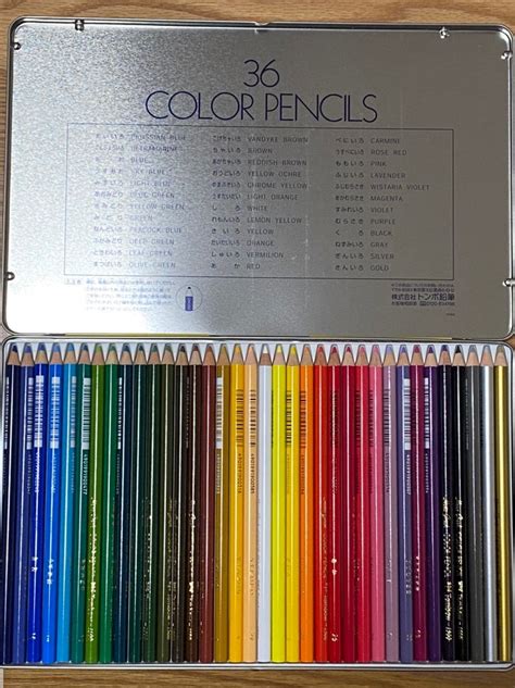 トンボ色鉛筆36色を買ってみた うーる100ぱーせんと