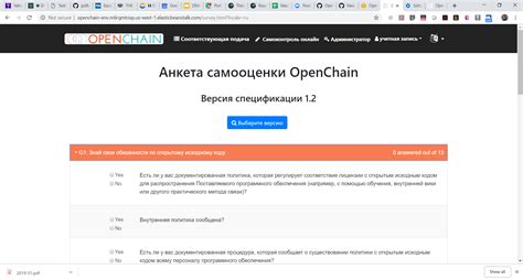 Answer Labels Not Consistently Translated · Issue 122 · Openchain Projectonline Self