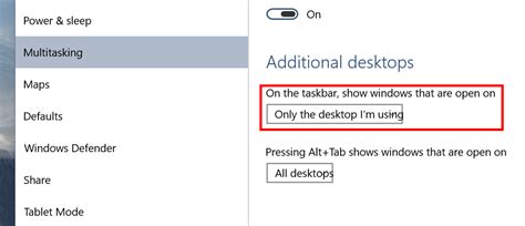 How To Organize Taskbar For Multiple Desktops In Windows 10 Tip Dottech