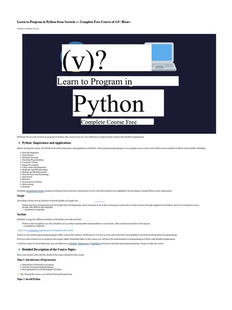 Free Python Programming Course Pdf Recursion Control Flow