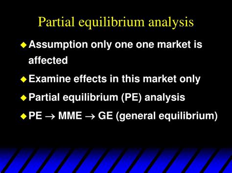 Ppt Partial Equilibrium Bc A Powerpoint Presentation Free