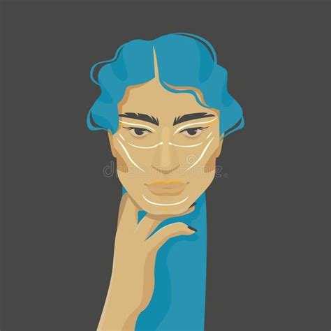 Androgynous Male Model Stock Illustrations 58 Androgynous Male Model