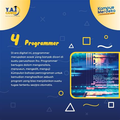 Prospek Kerja Jurusan Informatika Universitas Persada Indonesia Y A I