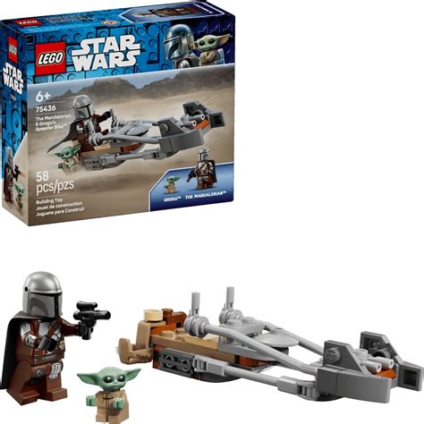 Lego 75436 The Mandalorian And Grogus Speeder Bike™ Star Wars Tates