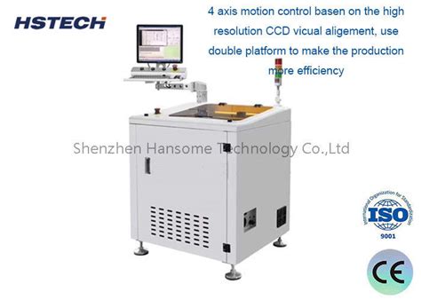 Bottom Dust Collection Offline Pcba Depaneling Router With 4 Axis Motion Control Board